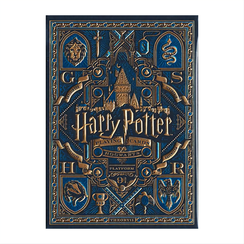 Harry Potter (Blue Ravenclaw) Playing Cards by theory11 – Black Dahlia