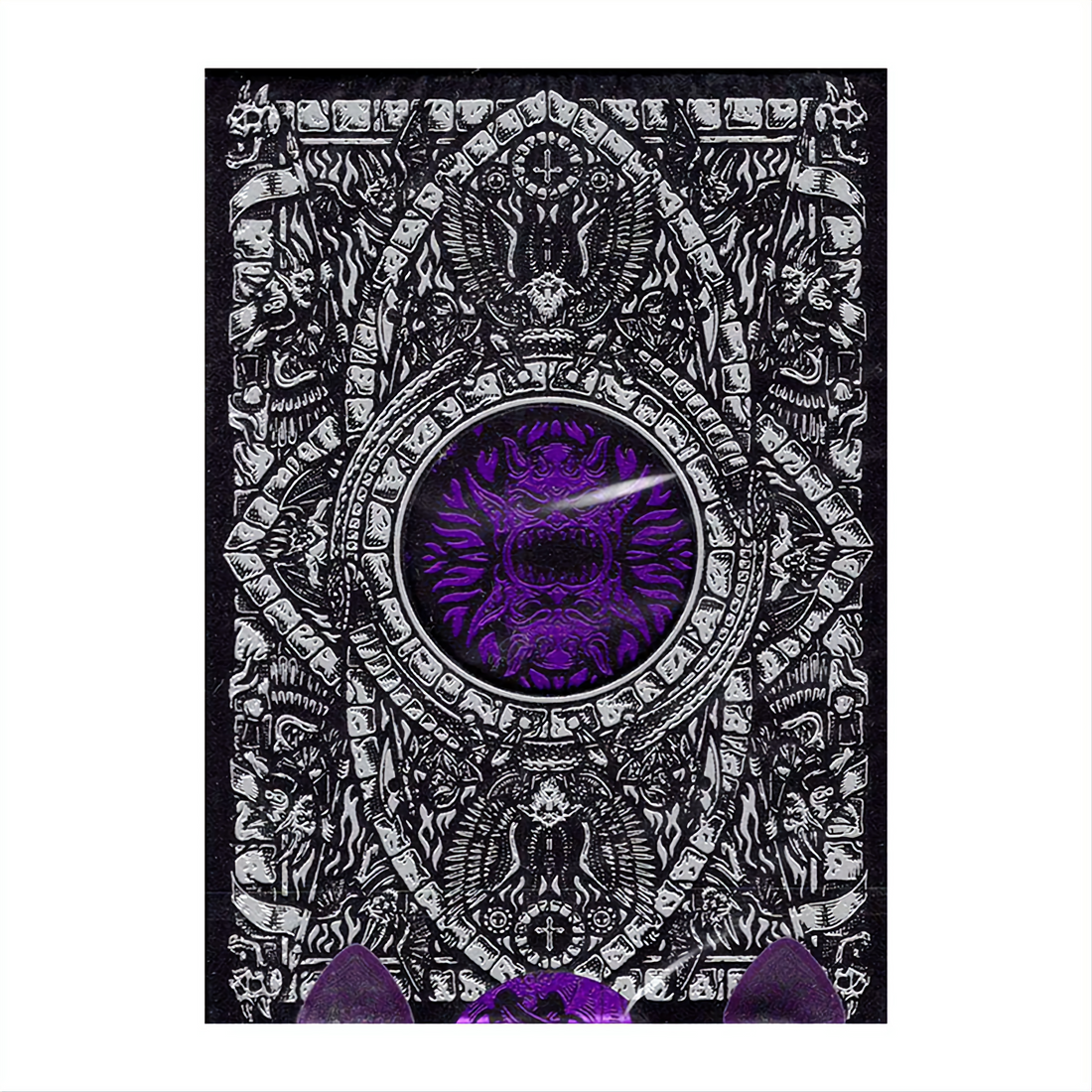 Inferno Violet Vengeance Edition Playing Cards – Black Dahlia