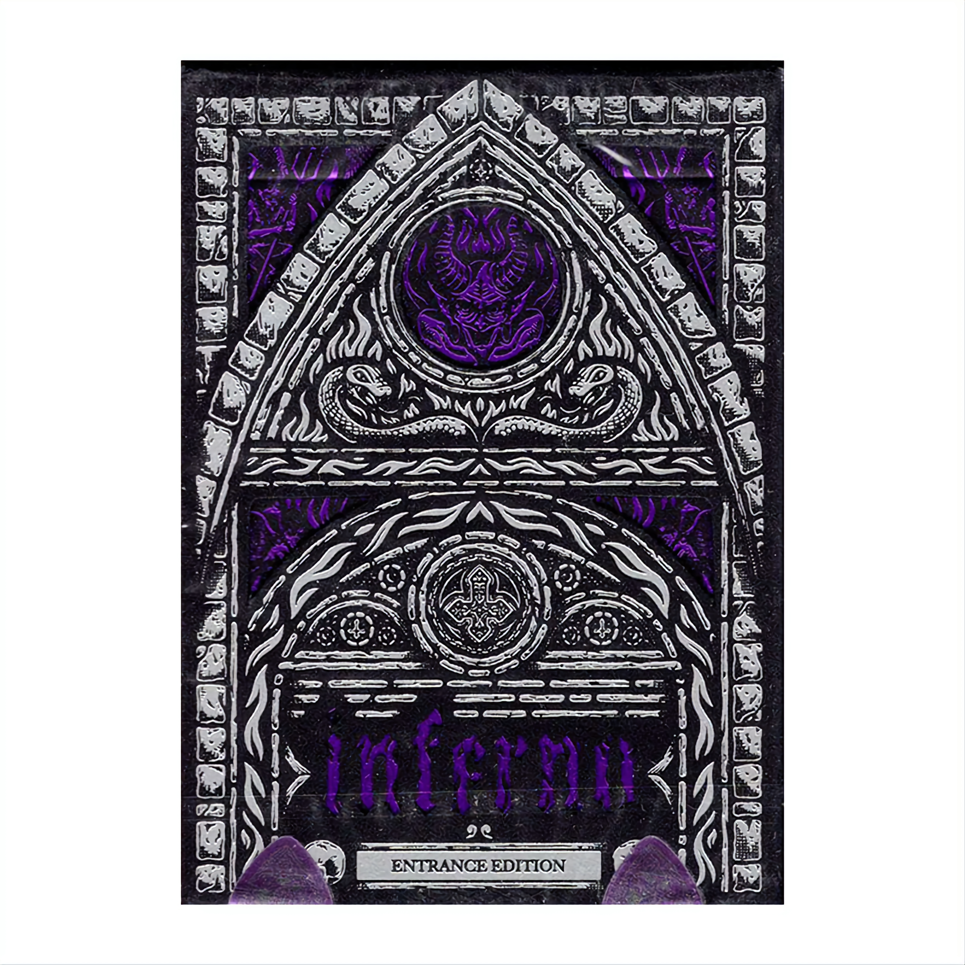 Inferno Violet Vengeance Edition Playing Cards – Black Dahlia
