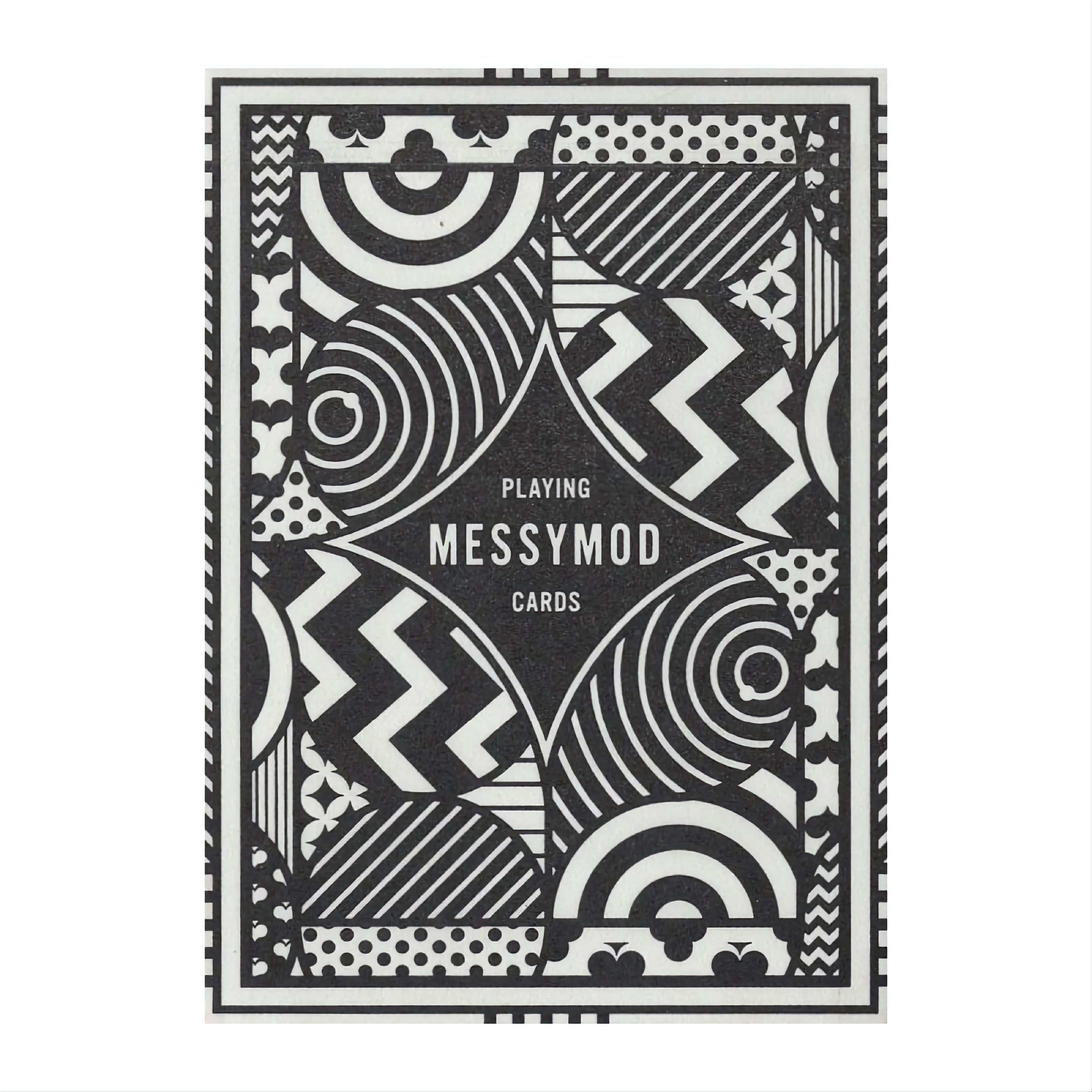 Messymod Playing Cards – Black Dahlia