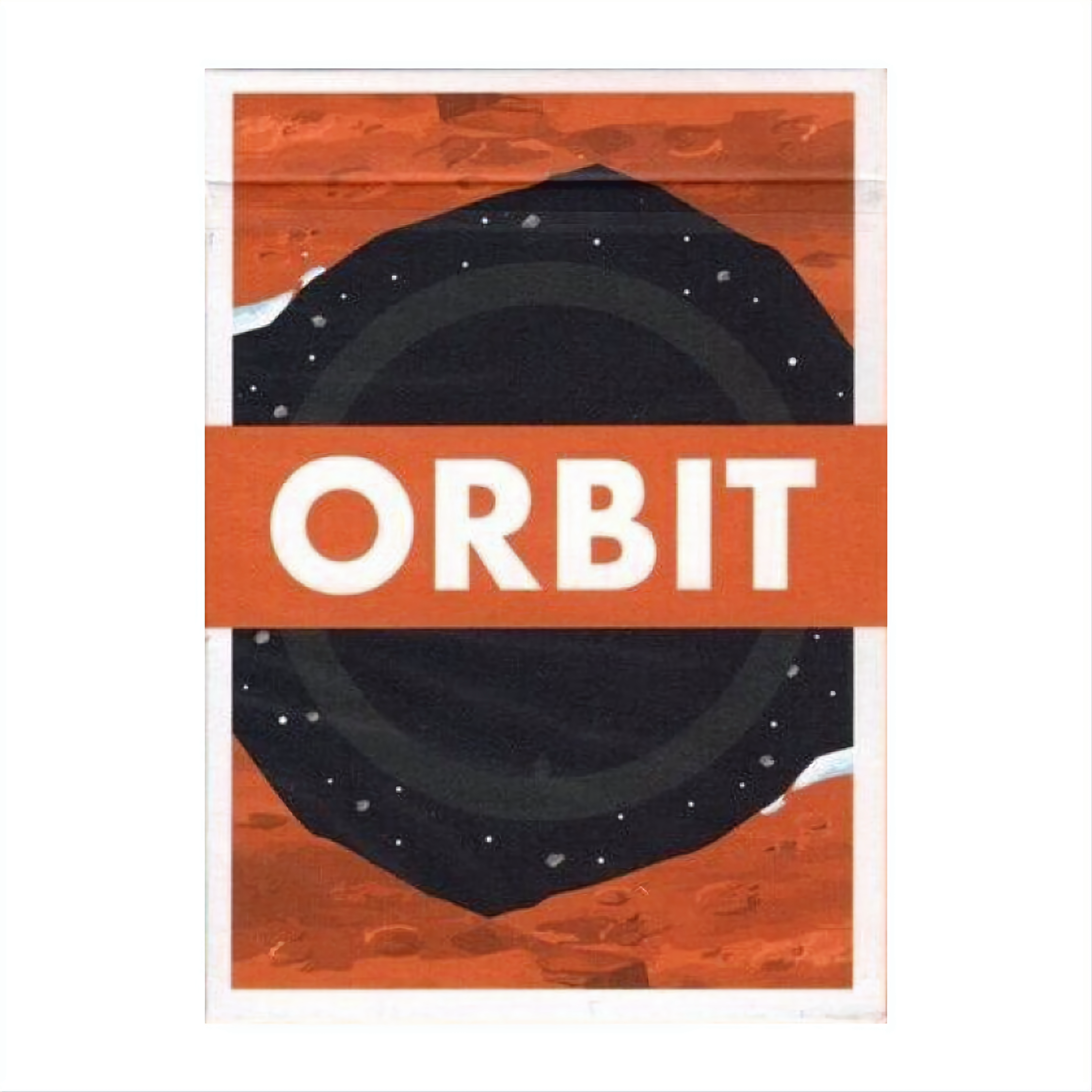 Orbit V8 Playing Cards – Black Dahlia