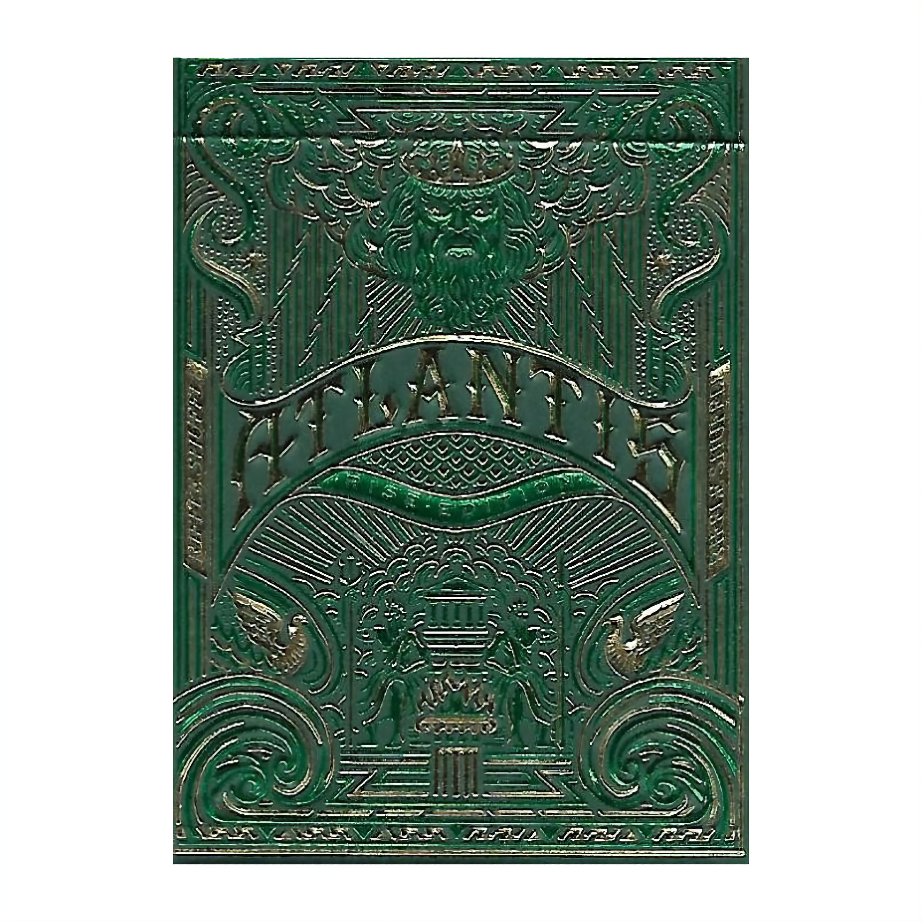 Atlantis Rise Edition Playing Cards by Riffle Shuffle – Black Dahlia